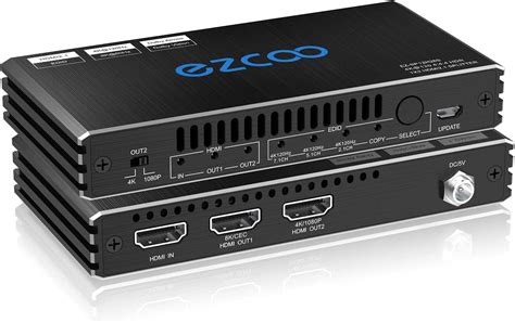 Hdmi Splitter 1x2 4k 120hz 4 4 4 Hdr 8k 60hz Vrr G Sync Cec Edid Switch