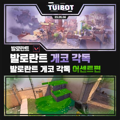 발로란트 게코 어센트 각독 각폭 총정리 네이버 블로그
