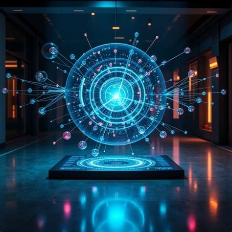 Free Quantum Holographic Interface Image Quantum Holographic