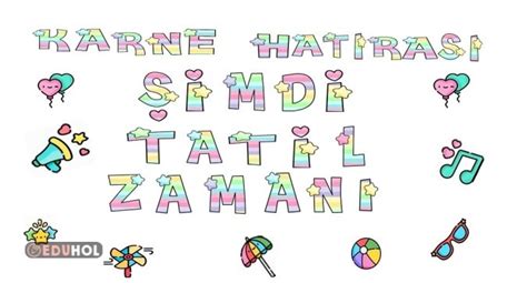 Karne Panosu Eduhol Etkinlik İndir Oyun Oyna Test Çöz Video İzle