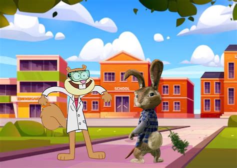 Sandy Cheeks And E B By Ceb1031 On Deviantart