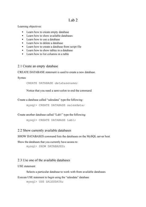 db lab 2 design analysis of algorithm lab 2 learning objectives