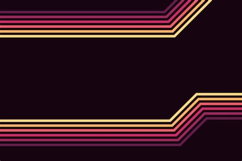 Premium Vector Abstract Simple Colorful Striped Lines In Retro Style