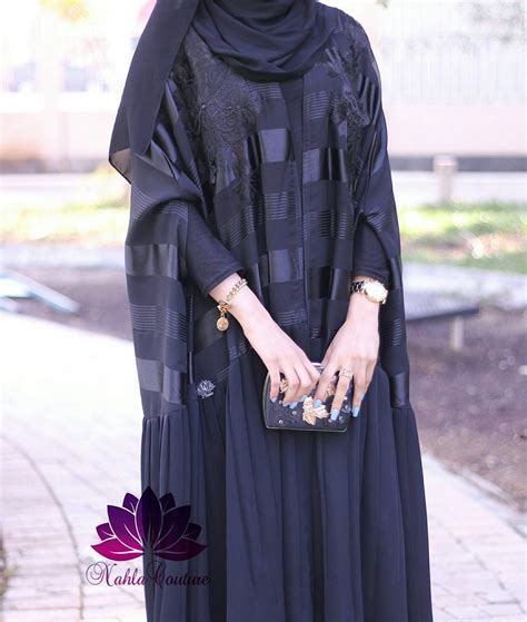 PINNED BY MUSKAJAHAN ABAYA KHALEEJI STYLE Abayas Fashion