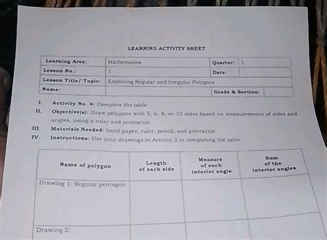 LEARNING ACTIVITY BHEET Learning Area StudyX