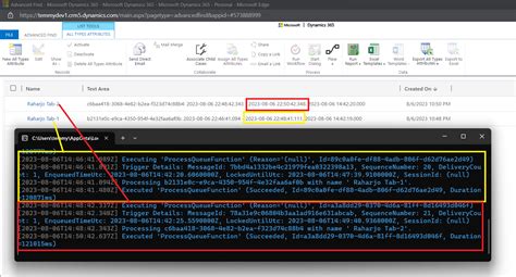 dataverse azure service bus queue azure function for processing