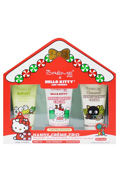 The Creme Shop X Hello Kitty And Friends Handy Dandy Cream Set Limited