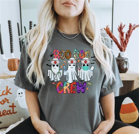 Boo Boo Crew Dtf Transfer Hookful Designs Dtf