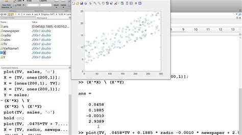 Implementing The Linear Regression In Matlab Part 1 Youtube
