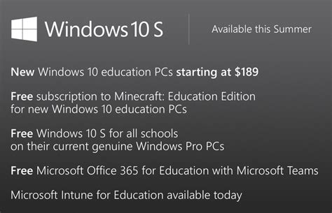 Microsoft Extends Free Windows 10 S Upgrade Offer Through March 2018