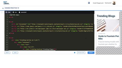 How To Create A Website With Html Css Bootstrap Yashwanth K Posted On The Topic Linkedin
