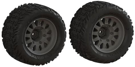Arrma Dboots Katar Tire Set Glued 2 Z Ara 1553 Arrma Rc Models