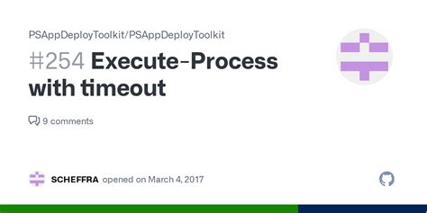Execute Process With Timeout · Issue 254 · Psappdeploytoolkit
