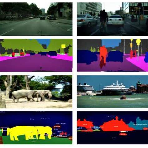 Example Of Instance Segmentation First And Third Row From Left To