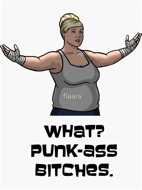 Pam Poovey Archer Quotes Season 11 Fx Sticker For Sale By Flaars
