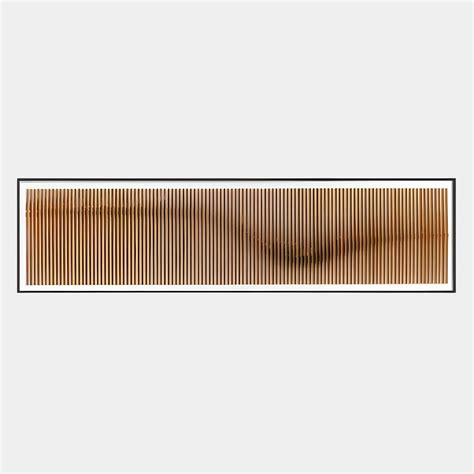 Flutine Amber Wave Acrylic 3d Wall Art Modern Gradient