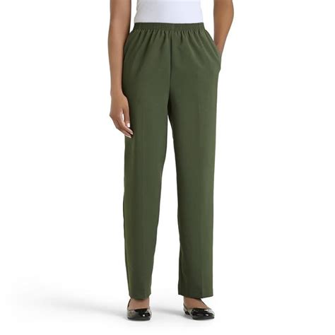 Laura Scott Womens Elastic Waist Pants