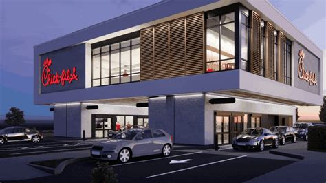 Chick Fil A Testing New Restaurant Design Concept Of Elevated Drive Thru