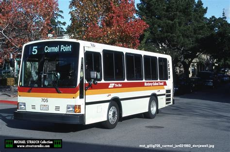 Monterey Salinas Transit Gillig Spirit Buses 701 716