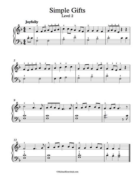 Free Piano Arrangement Sheet Music Simple Ts Lagudankuncinya