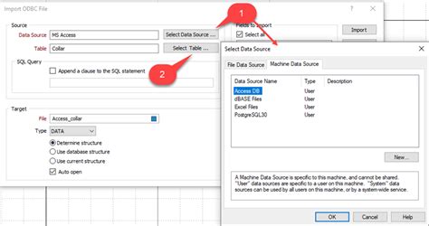 Importing Data Via Odbc Micromine Origin And Beyond