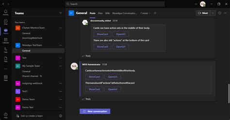 Issue With Full Width Rendering In MS Teams Group Channel With Adaptive
