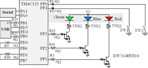 Tiva C Series EK TM C GXL LaunchPad Boad Embedded Systems