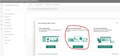 Power Bi Embedded Playground Paginated Reports Microsoft Fabric