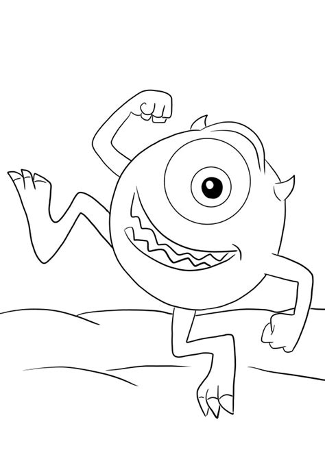 幸せそうなティガー ぬりえ 塗り絵