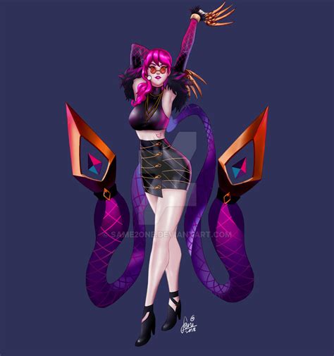 Kda Evelynn By Same2one On Deviantart
