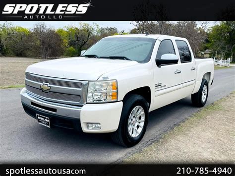 Used Chevrolet Silverado LT Crew Cab WD For Sale In San Antonio TX Spotless