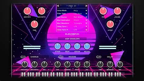 New Free 80s Synth Plugin And Drum Machine Vst Instrument By Electronik
