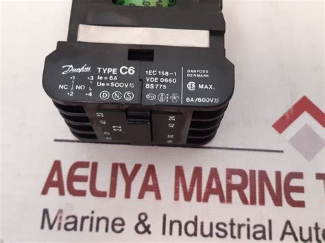 Danfoss C6 4 Pole Contactor Aeliya Marine Tech
