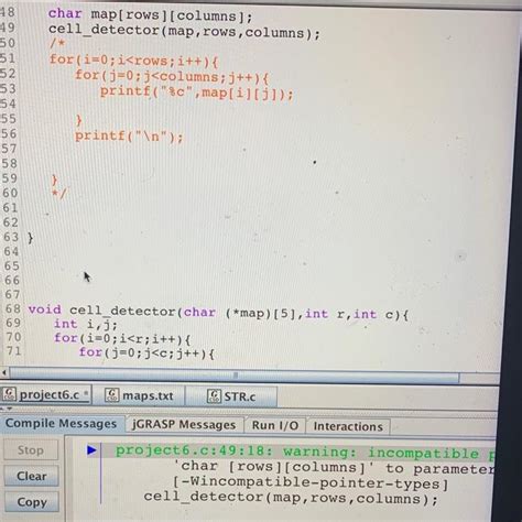 Solved How Can I Fix This Error When Passing The D Array Chegg