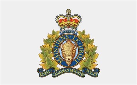 Rcmp Badge And Motto Royal Canadian Mounted Police