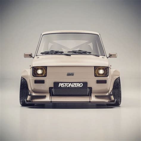 Widebody Polski Fiat P Rendering Gives Poland The Sports Car It Wanted