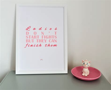 Marie Quote Print The Aristocats Disney Print Quote Etsy