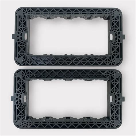 Vimar Idea 16714 4 Module Mounting Frame Grey Lot Of 2 Max Marine Electronics