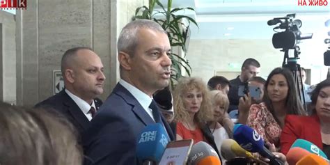 ПЪРВО В ПИК TV! Костадин Костадинов внася закон за гражданската защита ...