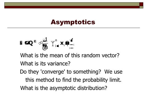 Ppt Asymptotics For Least Squares Estimator In Classical Regression Model Powerpoint