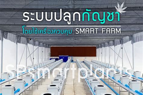 ระบบเกษตร Smart Farm ยุคดิจิทัล Spsmartplants ชุดระบบปลูกพืชสมุนไพร Smart Farm จ สุราษฎร์ธานี