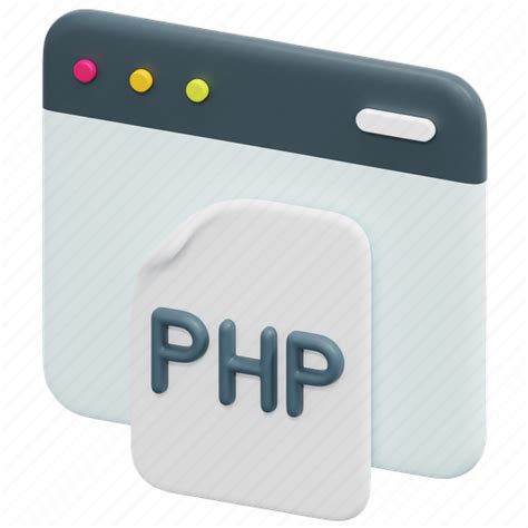 Php File Code Coding Programming Program Web Icon Download On