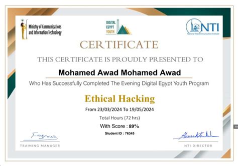 Mohamed Awad On Linkedin Ethicalhacking Cybersecurity Offensivesecurity Penetrationtesting