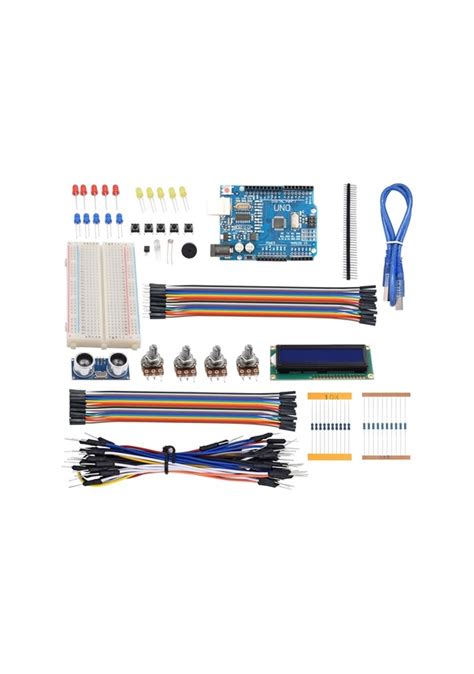 Arduino 124 Parça Uno R3 Robotik Kodlama Uygulamaları Süper Başla