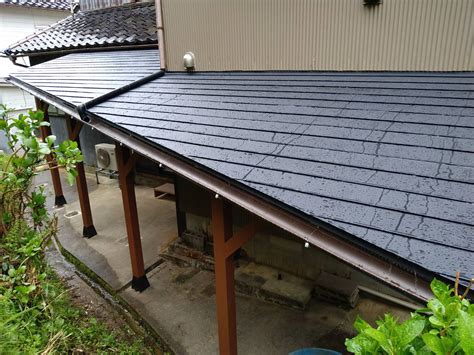 テラス屋根柱設置施工事例能登町 施工事例 住まいのおたすけ隊サンユー