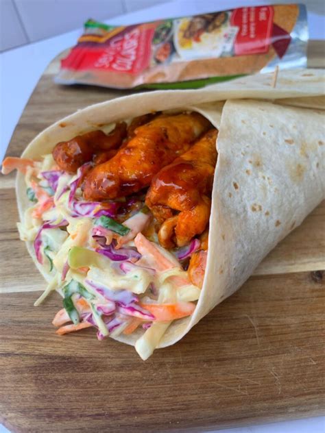 Scgs Chicken Wraps With Coleslaw Seven Colours Grill Seasoning