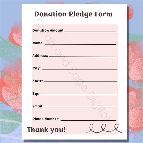 Charity Donation Form