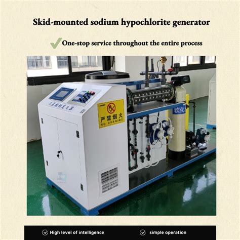 Industrial Wastewater Sodium Hypochlorite Generators For Drinking Water