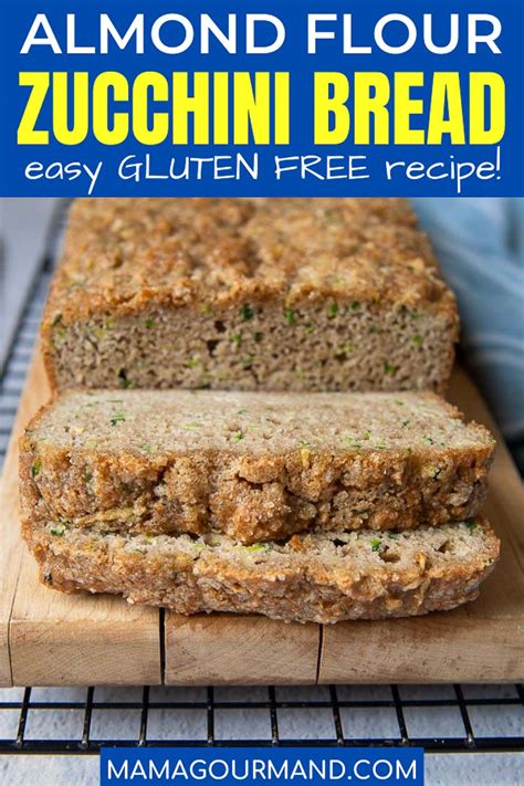 Gluten Free Zucchini Bread With Almond Flour Easy And Grain Free