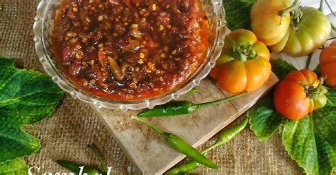 Resep Sambal Bajak Oleh Farida Sulthan 🇮🇩 Ig Malika02782 Cookpad